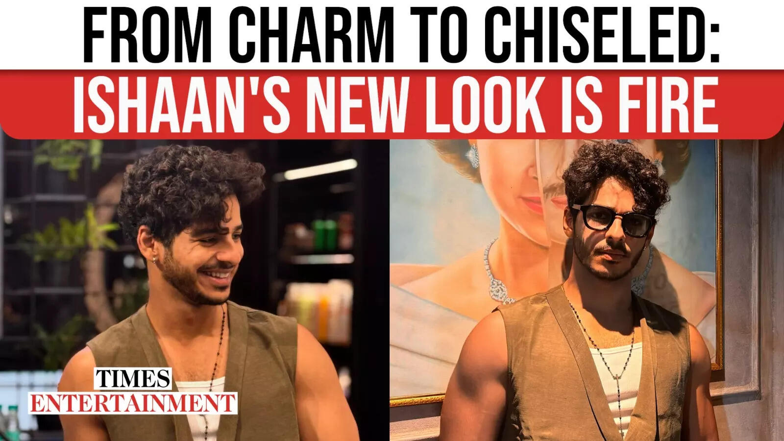 Ishaan Khatter Flaunts Toned Physique & Fans Go Wild