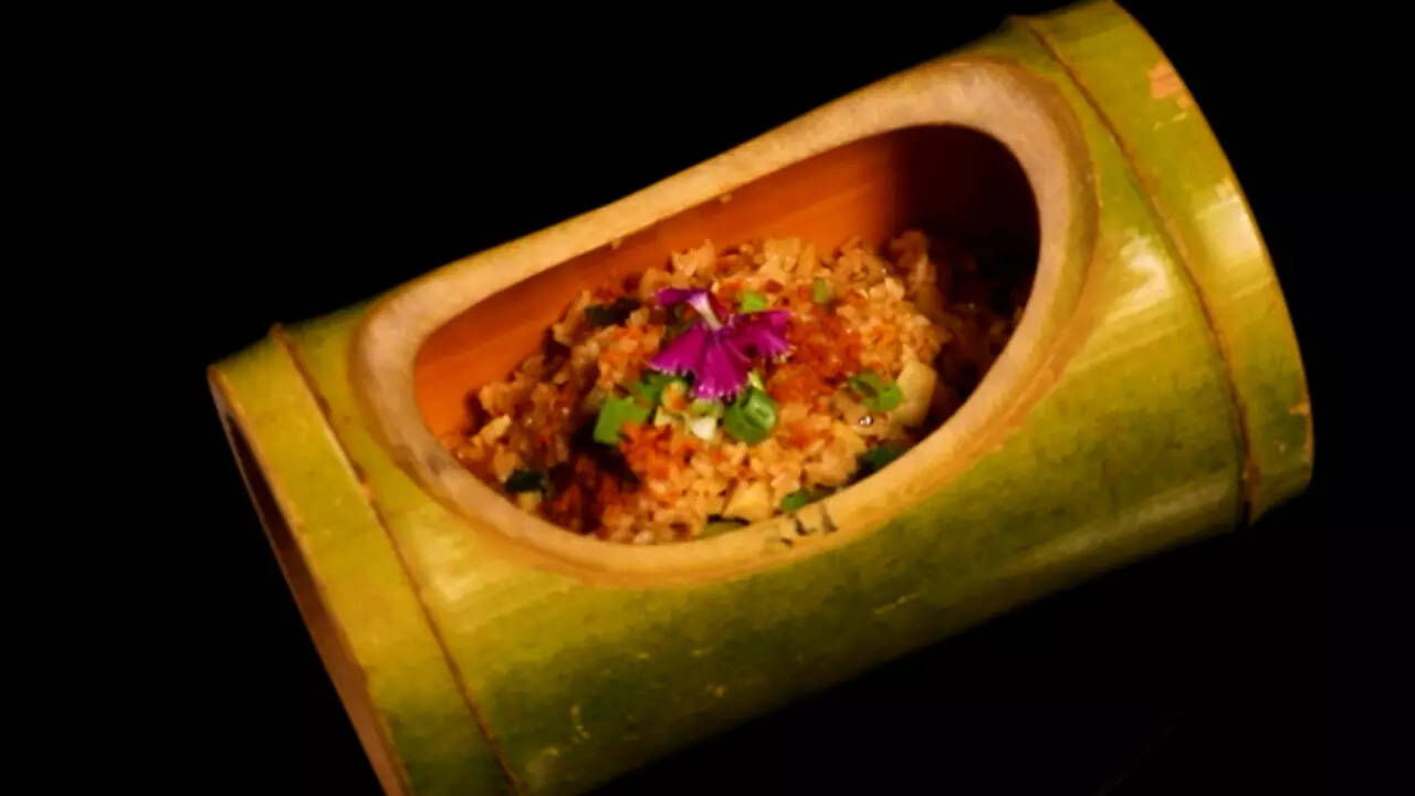 Watch: How to make Bamboo Fried Rice - Times Food