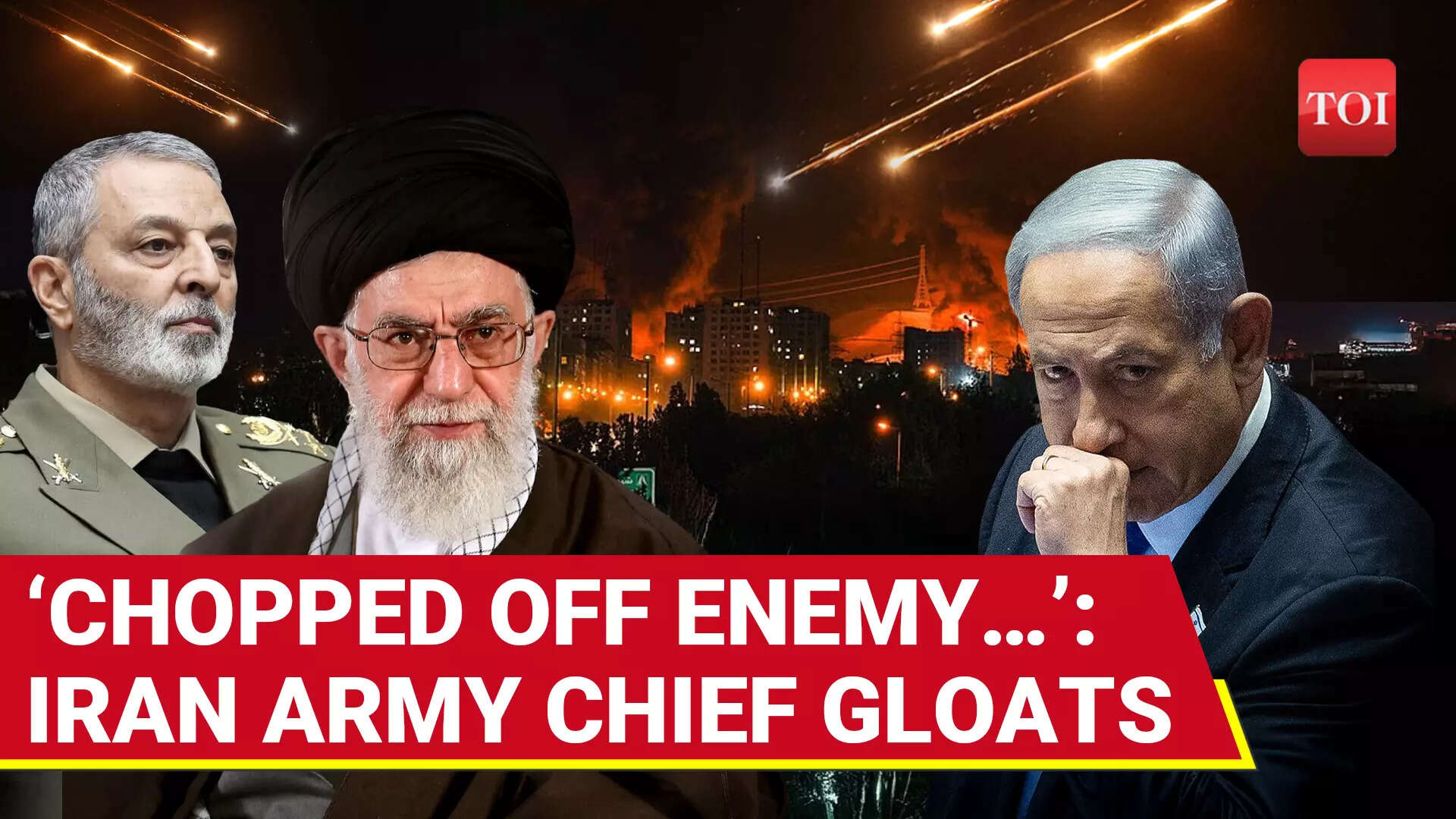 Iran Army Chief Vows To Make U.S. & Israel ‘Regret’ Another War | ‘Make ...