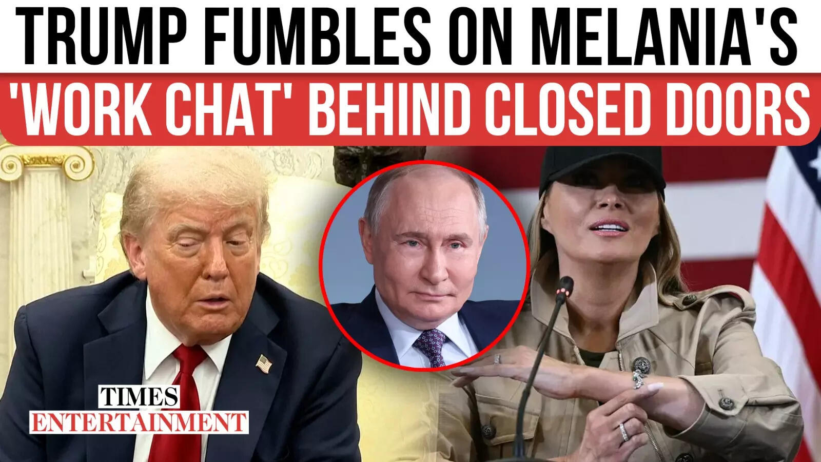 Trump Gives Away Melania's Reaction To Putin's 'Rosy Phone Calls', But ...