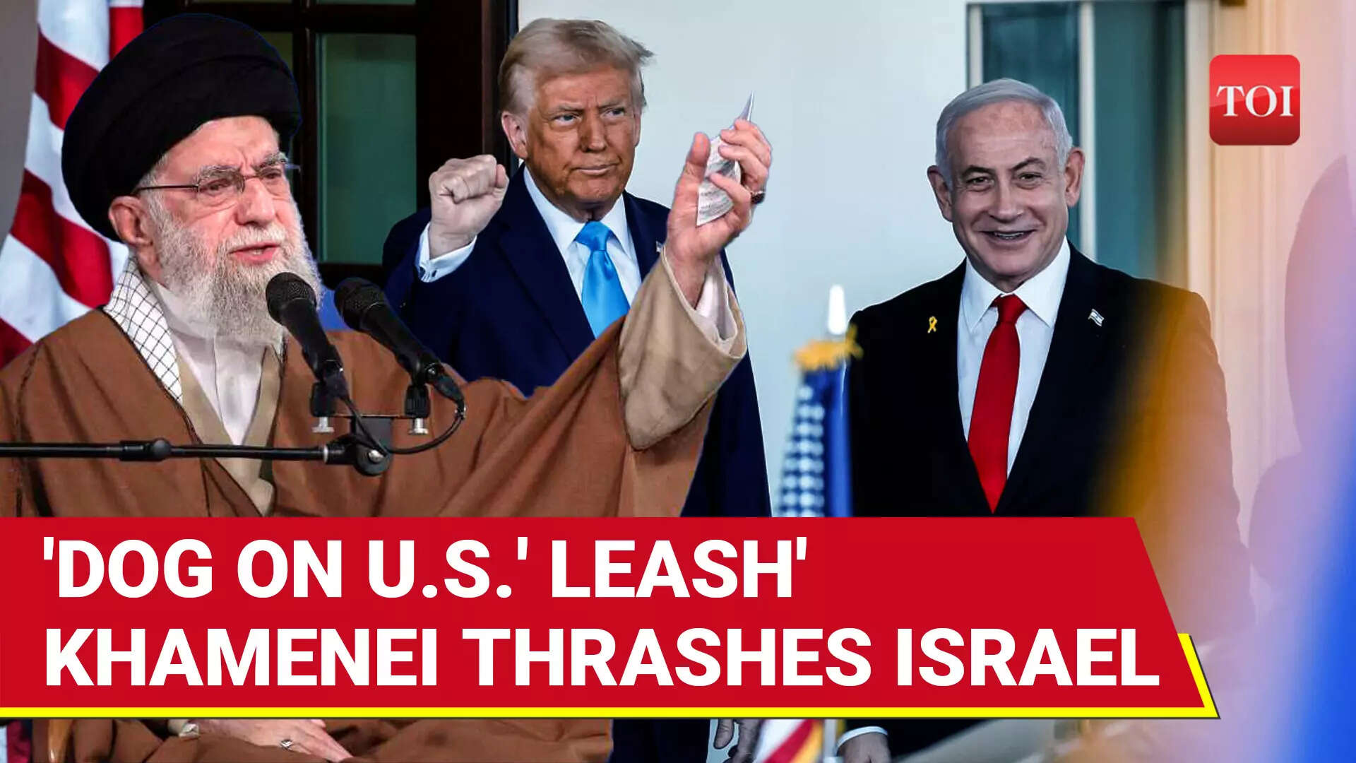 Iran Leader Blasts Israel & U.S. In First Public Speech Since War ...