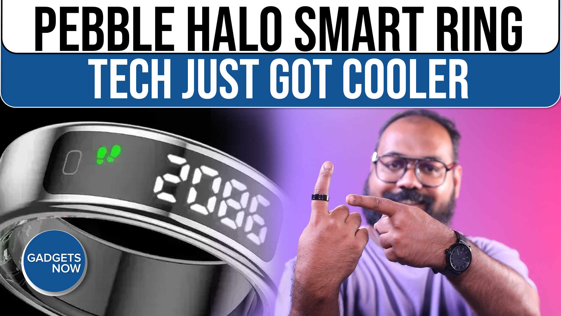 Pebble Halo Smart Ring: India's FIRST Smart Ring with Digital Display