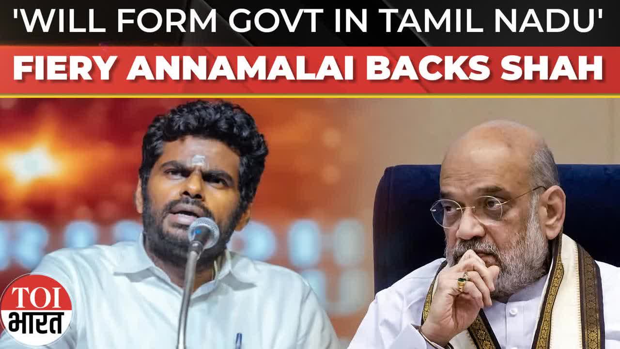 'Stand By Amit Shah: BJP's Annamalai Says NDA Will Form Coalition Govt in Tamil Nadu With AIADMK