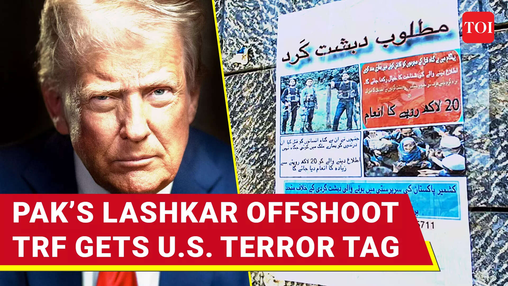 Big Win For India: U.S. Labels Lashkar Proxy TRF As ‘Foreign Terrorist ...