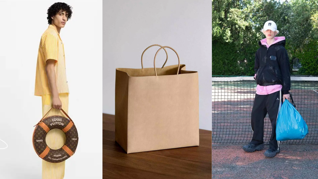 From LV’s lifebuoy to Balenciaga’s trash bag: 5 of the most bizarre ...