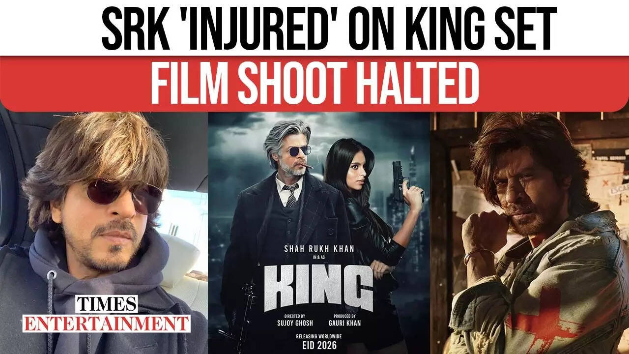 Shah Rukh Khan Injured on Set of KING | One-Month Break, US Treatment, Shoot Halted