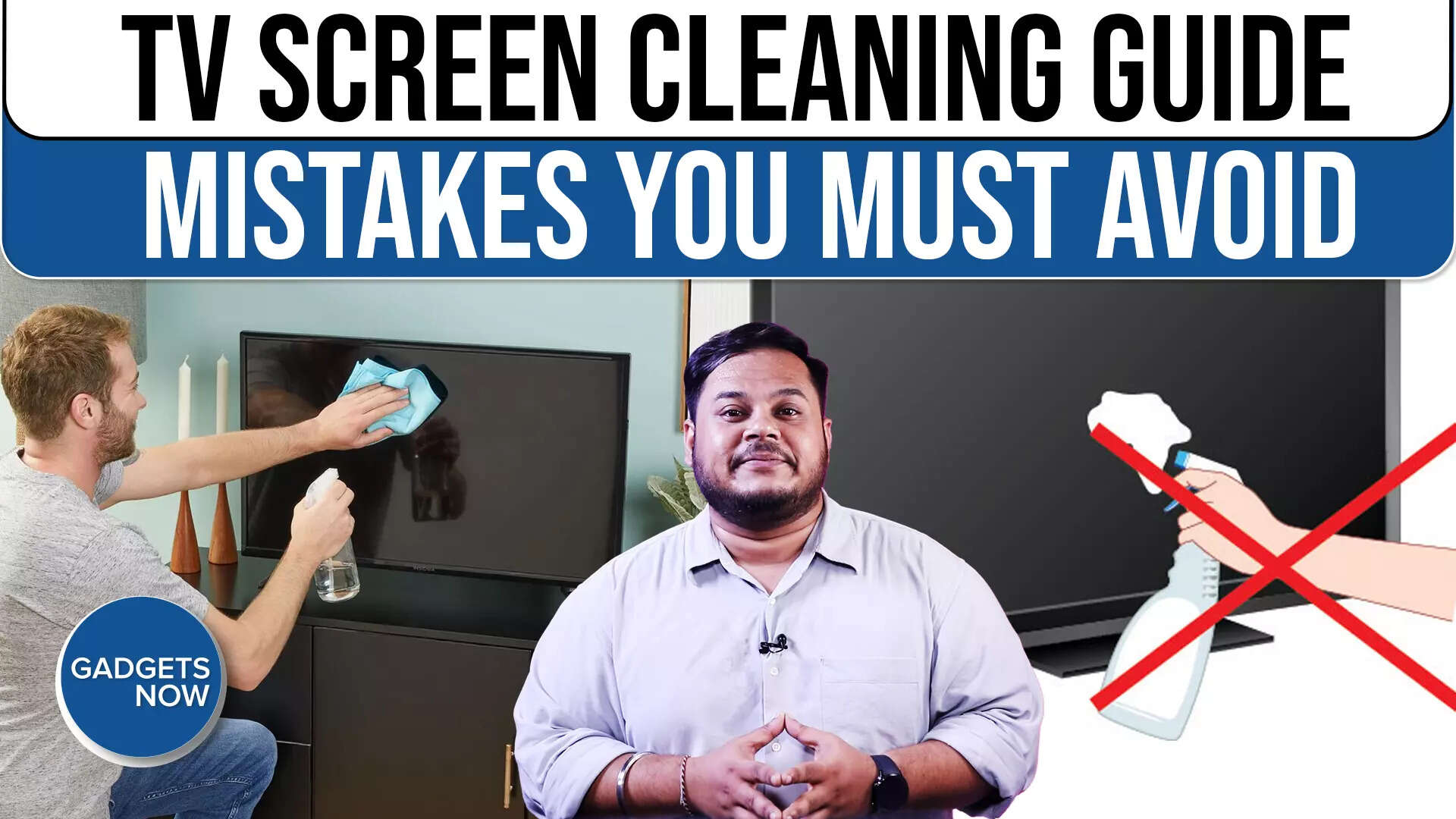 How to Clean Your Smart TV the RIGHT Way | OLED/QLED Safe Tips