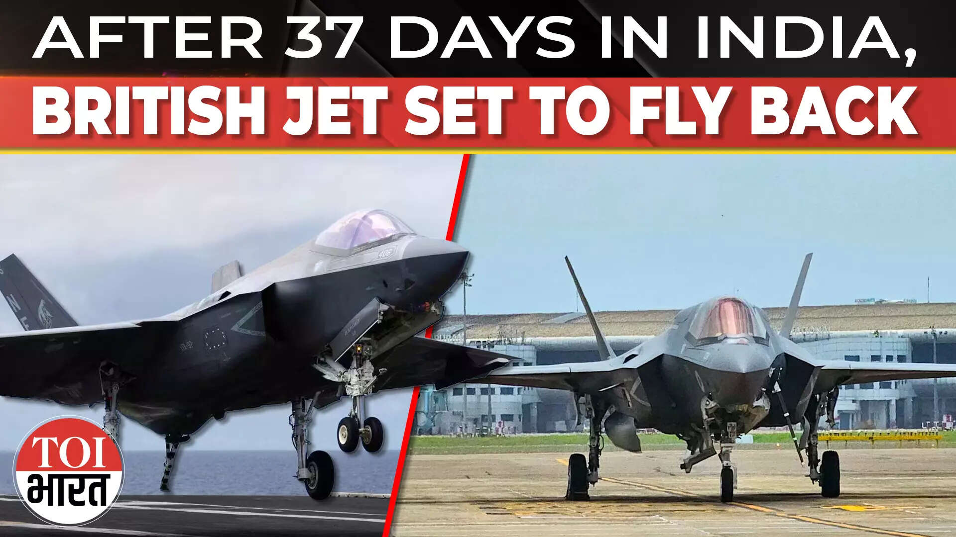 British Royal Navy's Fighter Jet Set to Fly Back After Being Grounded ...