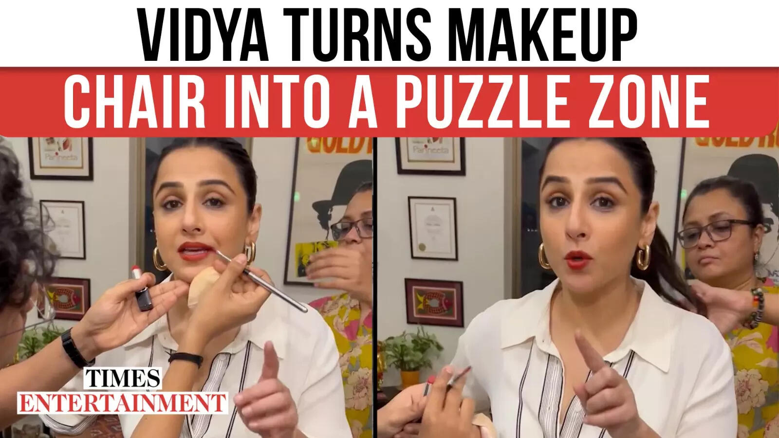 Vidya Balan Drops A Brain Teaser From Her Father-in-Law