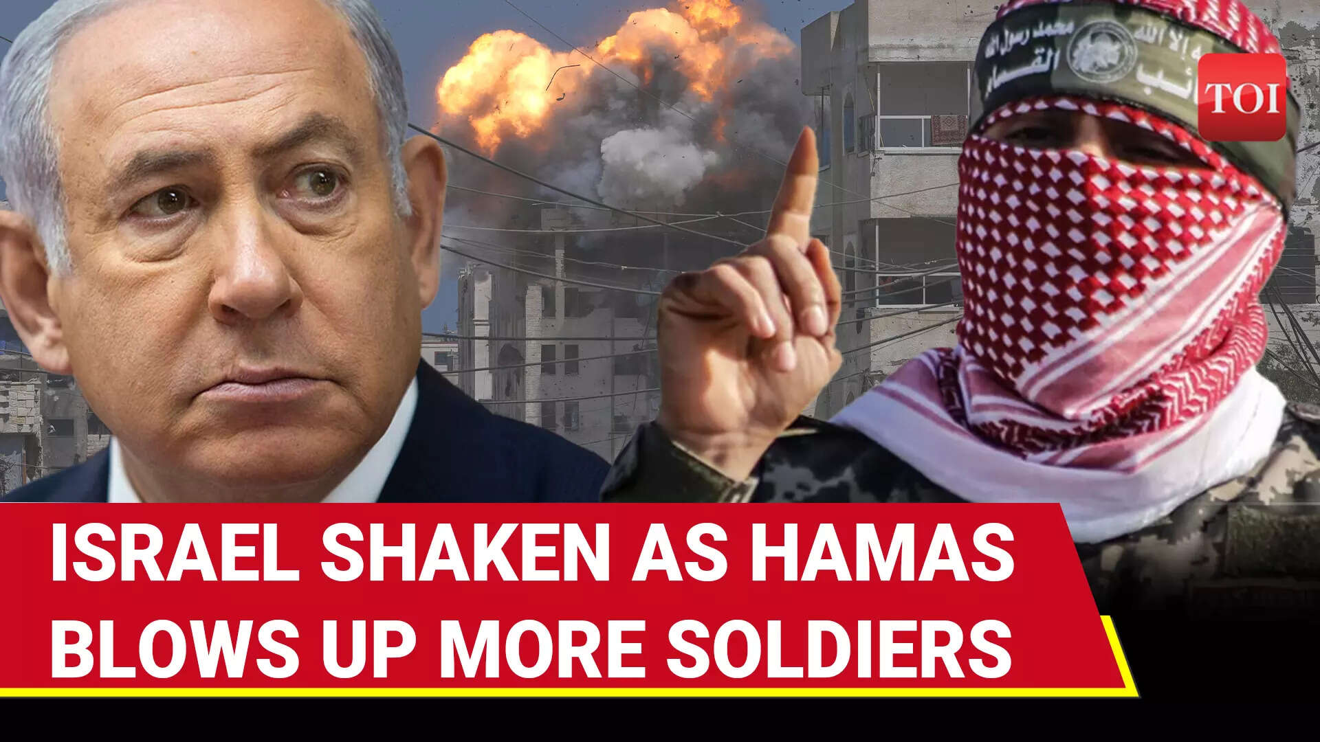 Israeli Soldier Killed In Gaza Building Collapse After Huge Explosion ...