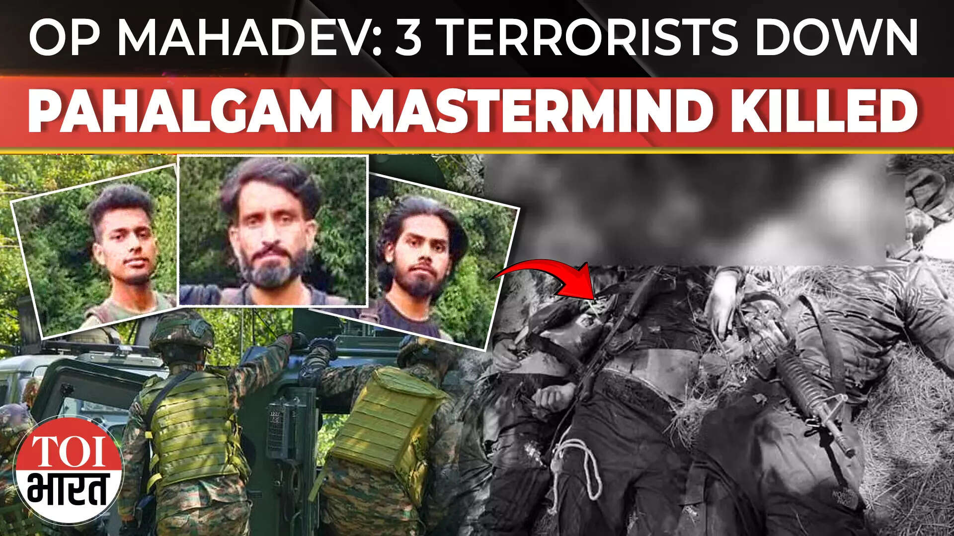 BIG WIN In Operation Mahadev: Pahalgam Mastermind Suleiman Shah Among 3 LeT Terrorists Neutralised
