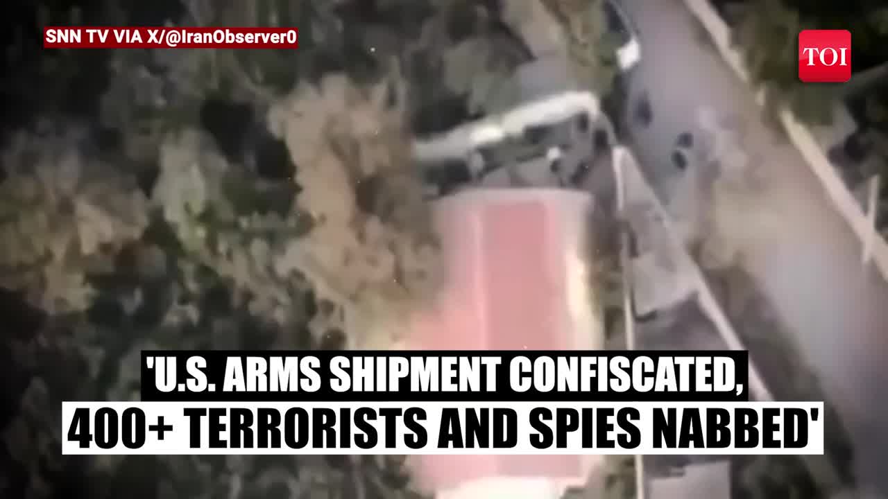 Huge U.S Weapons Shipment 'Seized' In Iran Raid; Spies And Terrorists ...