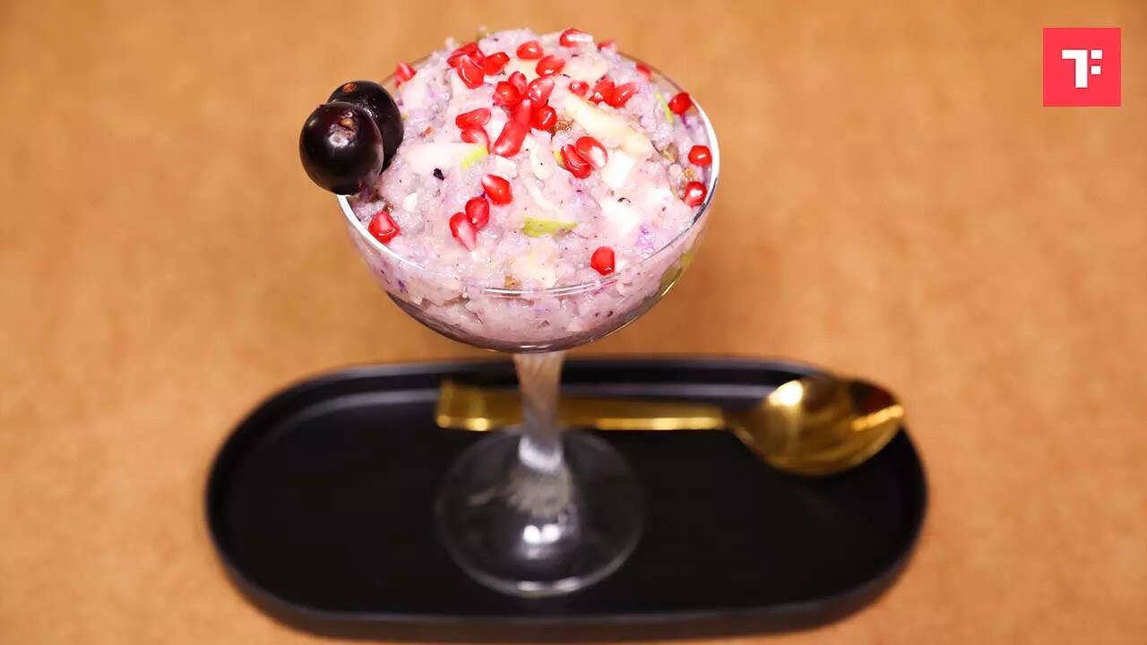 Watch: How to make Dalia Fruit and Nut Salad - Times Food
