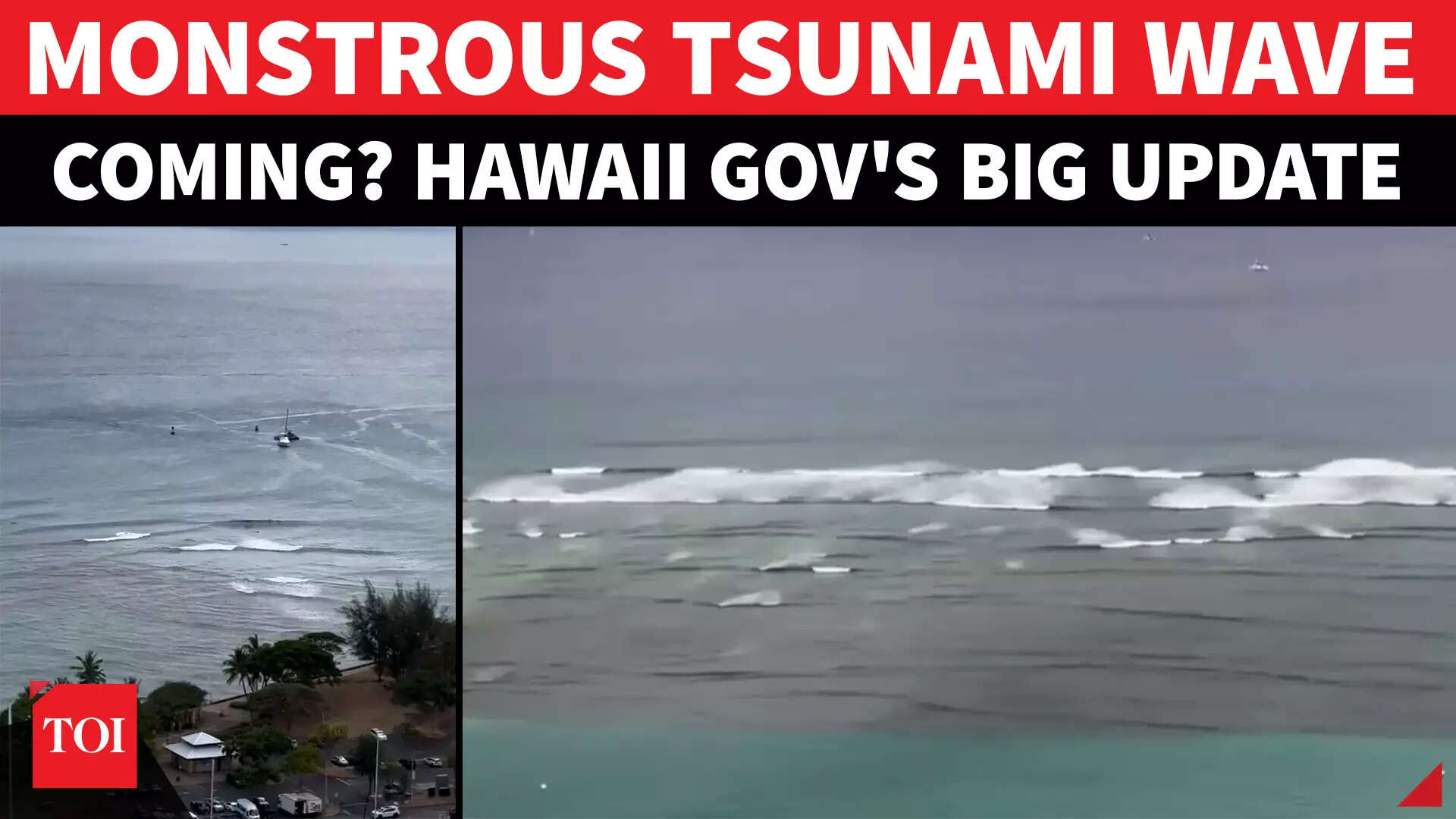Hawaii Red Alert: Monstrous Tsunami Wave Fast Approaching Big Island ...