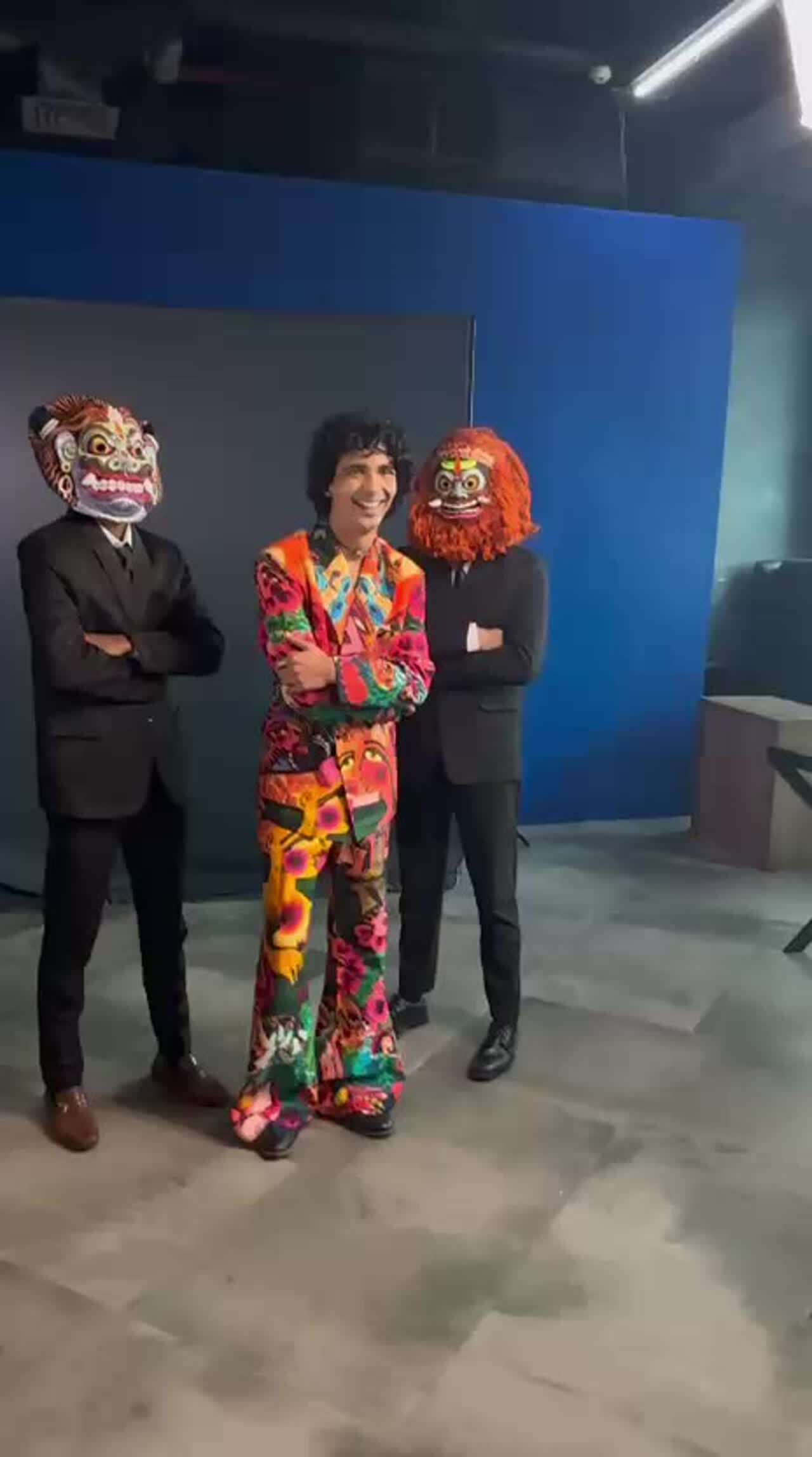 Niranjan Mondal spotted at a shoot recently