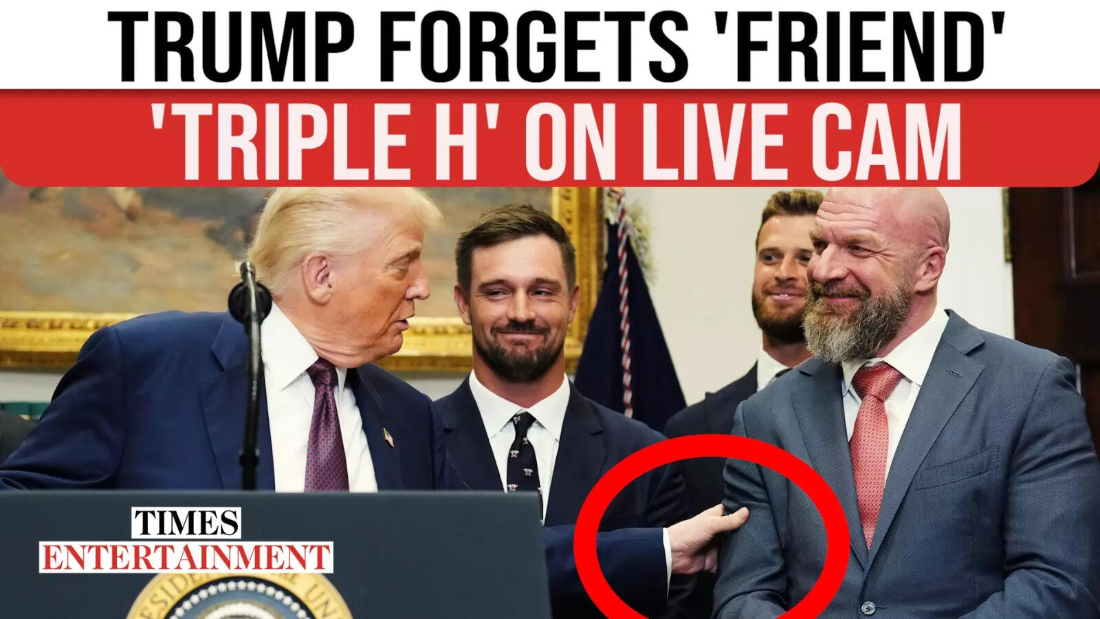 Trump Forgets The Game, Struggles To Recognise Triple H During Fitness ...
