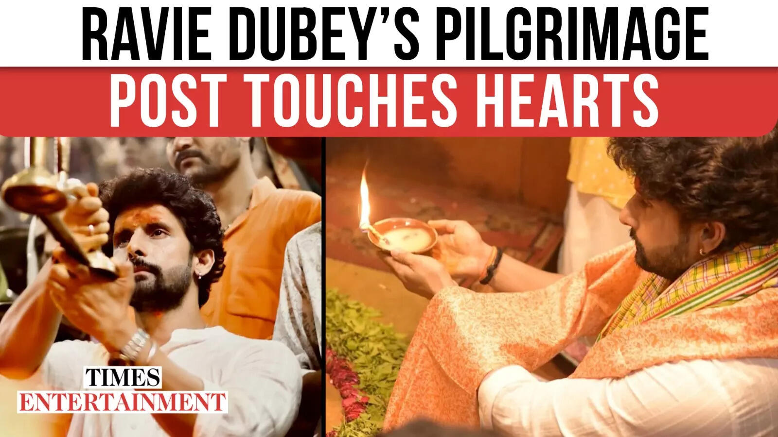 Ravie Dubey Seeks Blessings, Praises Vindhya Corridor’s Divine Makeover