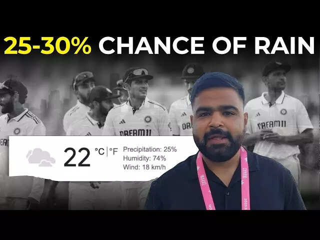 India vs England Day 4 weather forecast: More rain in store for Day 4 ...