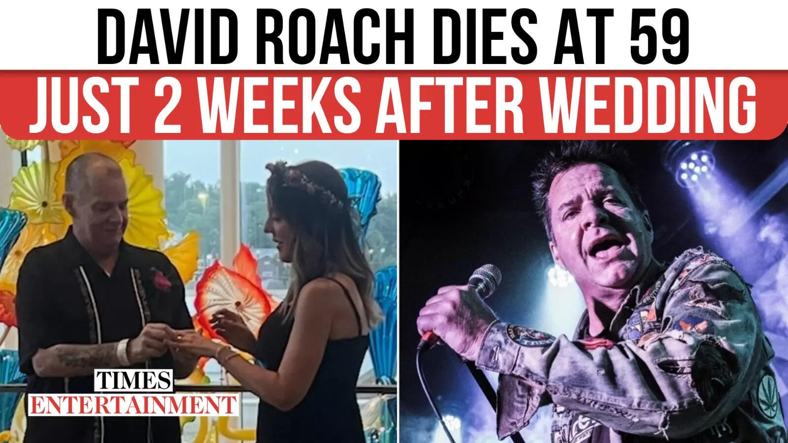 'Junkyard' Rockstar David Roach Dies At 59 Just 2 Weeks After Wedding ...