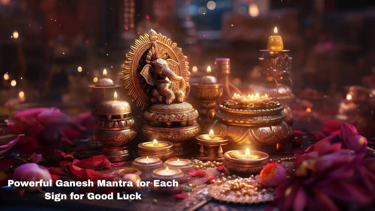 Powerful Ganesh Mantra for Each Sign for Good Luck