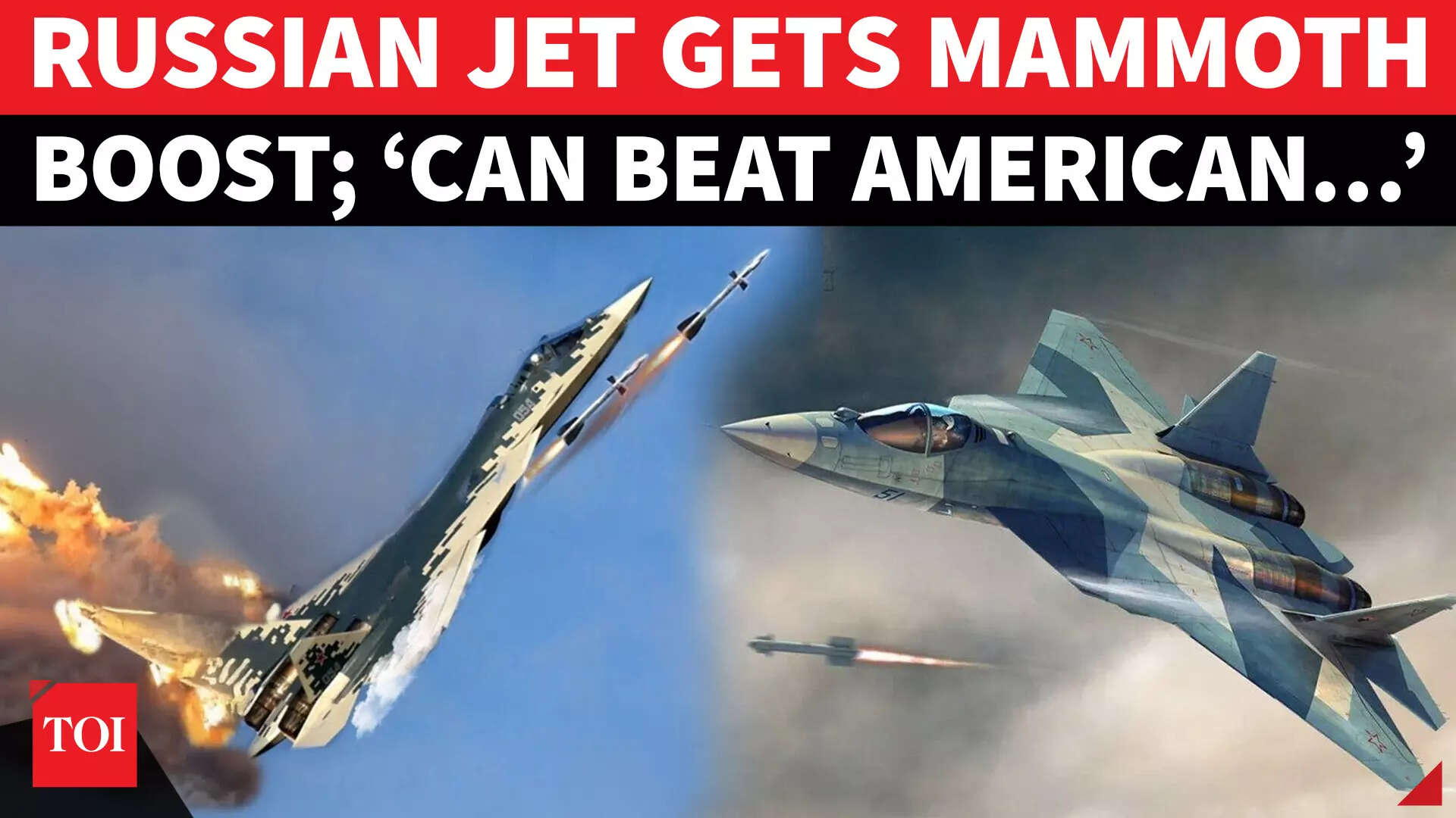 Russian Stealth Jet Shifts Global Air Power, Su-57 Can Now Launch Mach ...