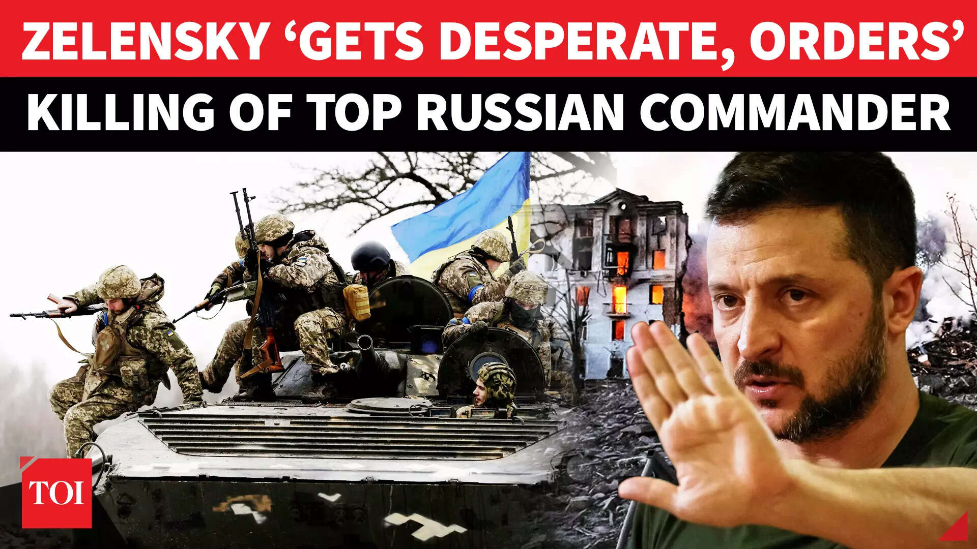 Zelensky ‘Orders Mega Drone Attack, Killing’ Of Top Russian Commander ...