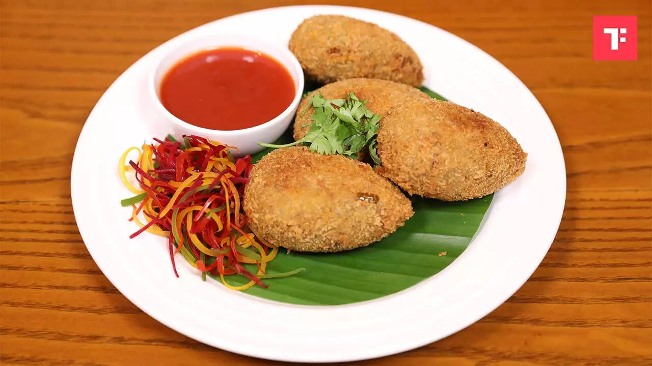 Watch: How to make Vegetable Cutlet - Times Food