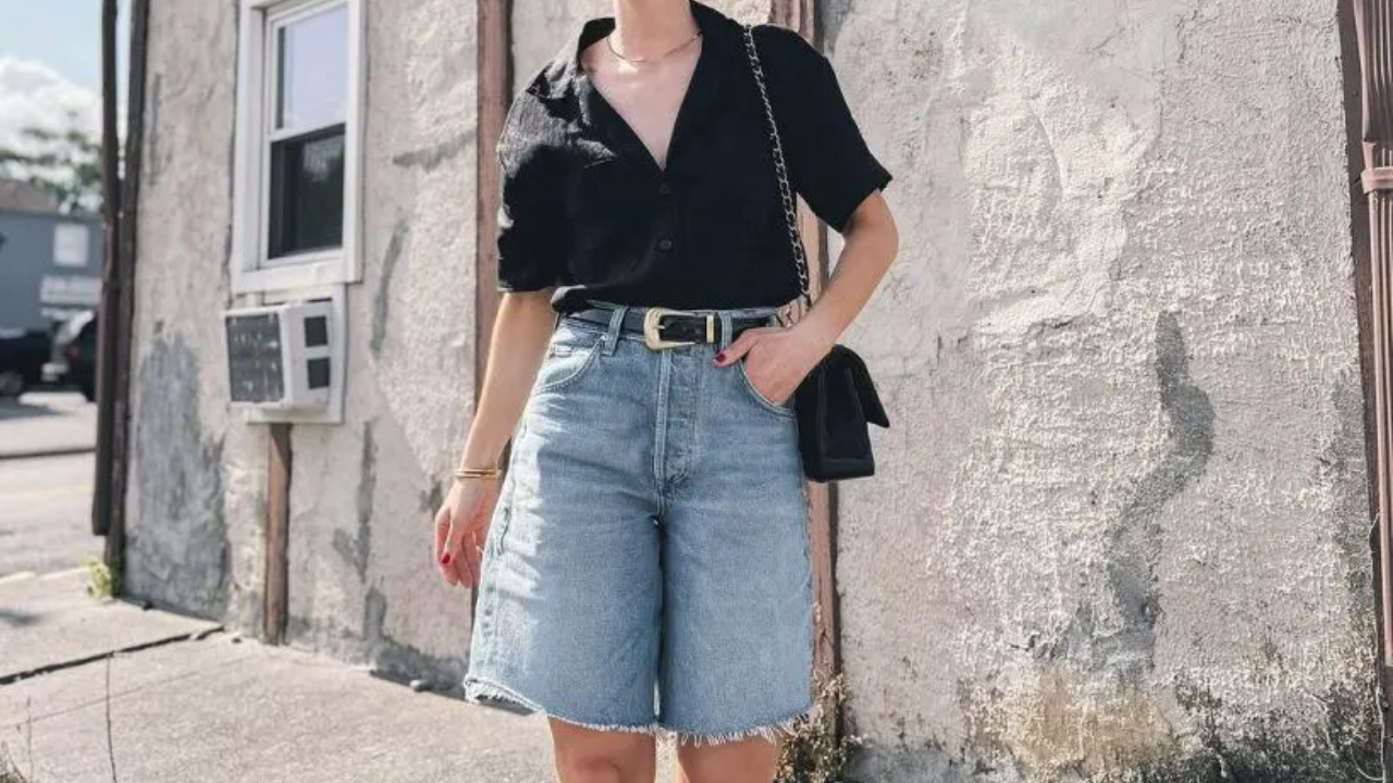 Learn all about denim jorts and how to style them