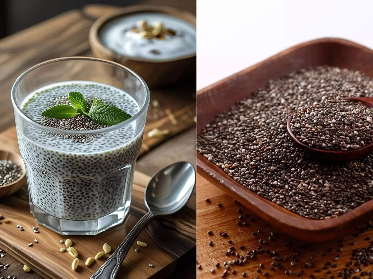 5 untold benefits of drinking soaked chia seeds with warm milk before ...