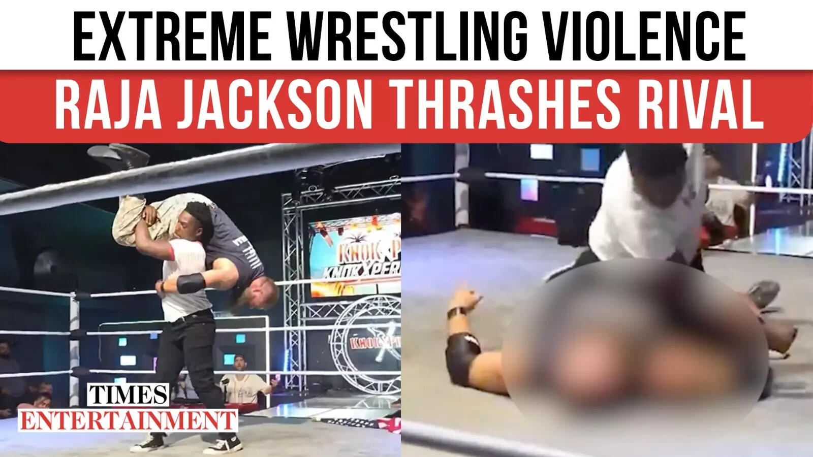 Rampage Jackson’s Son Raja KO’s Wrestler Syko Stu In Violent Match ...
