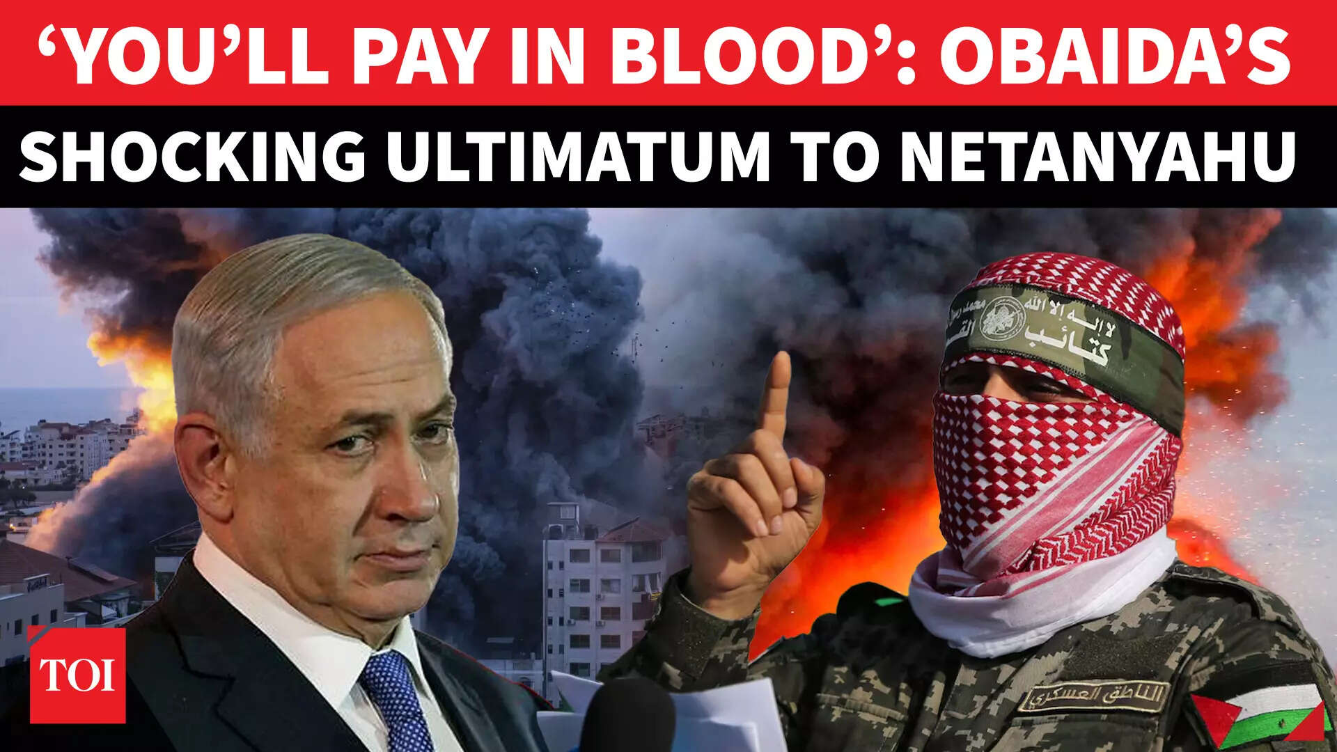 Abu Obaida’s MOST SHOCKING Message To Israel: ‘IDF Will Bleed, Hostages To VANISH Forever’