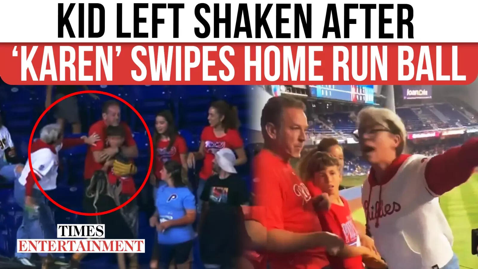 ‘Karen’ Steals Home Run Ball From Kid at Phillies Game, Furious Crowd Watches in Disbelief