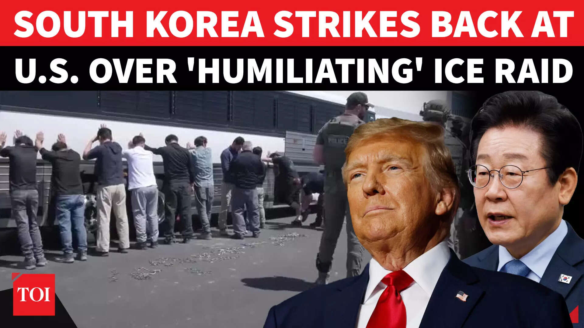 South Korea ATTACKS Trump; Big Clash Over Chaining Of Koreans During ...