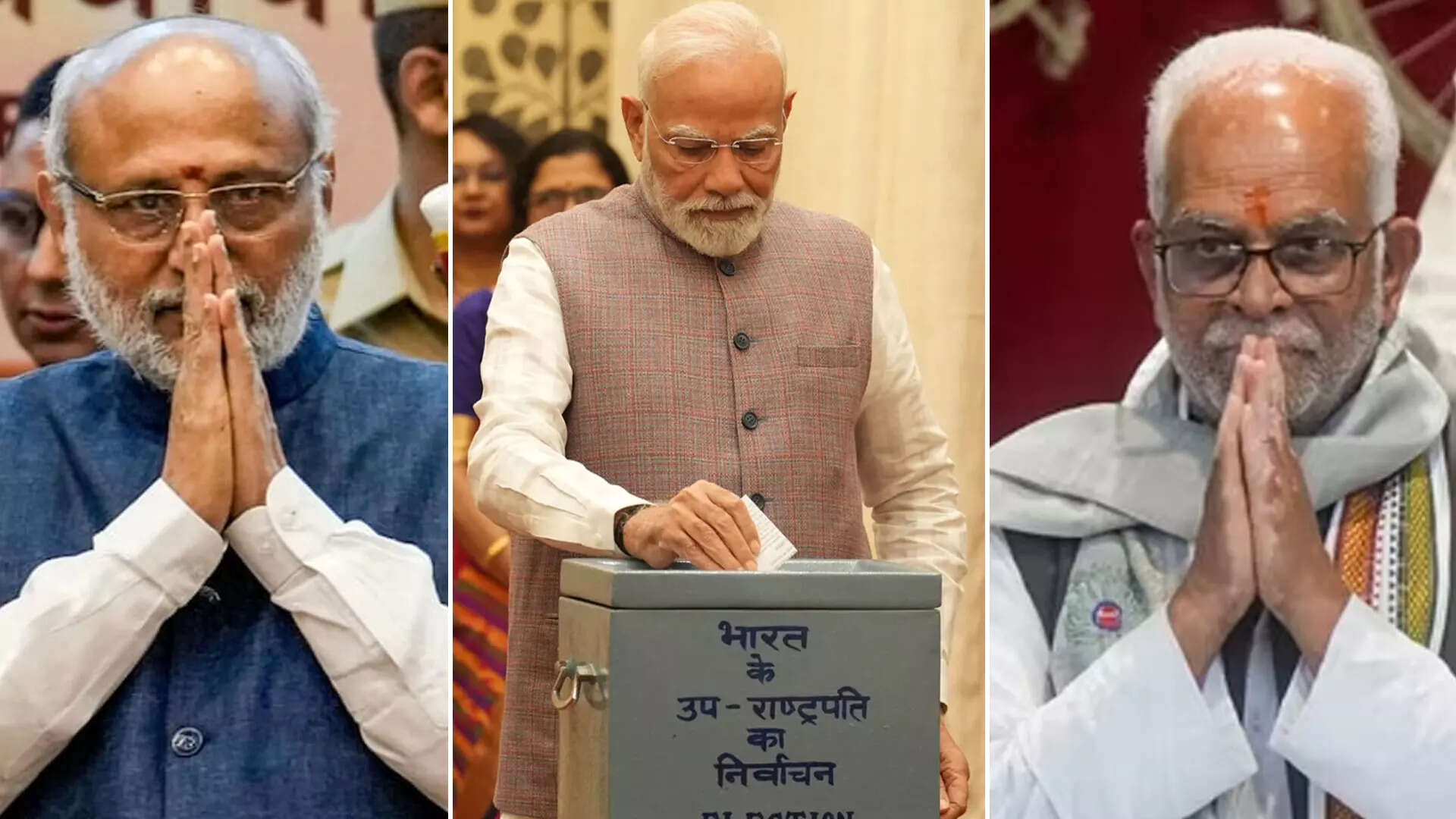 VP Election Showdown: NDA Backs CP Radhakrishnan, INDIA Rallies Behind ...