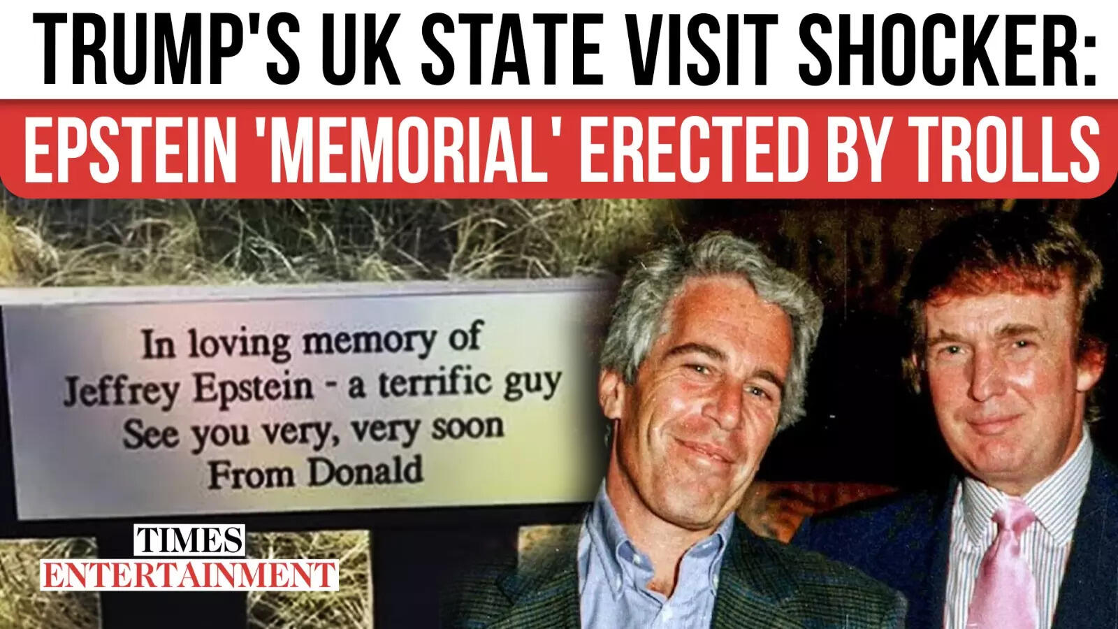 Trump Humiliated As Epstein Memorial Plaque Appears On His Aberdeen ...