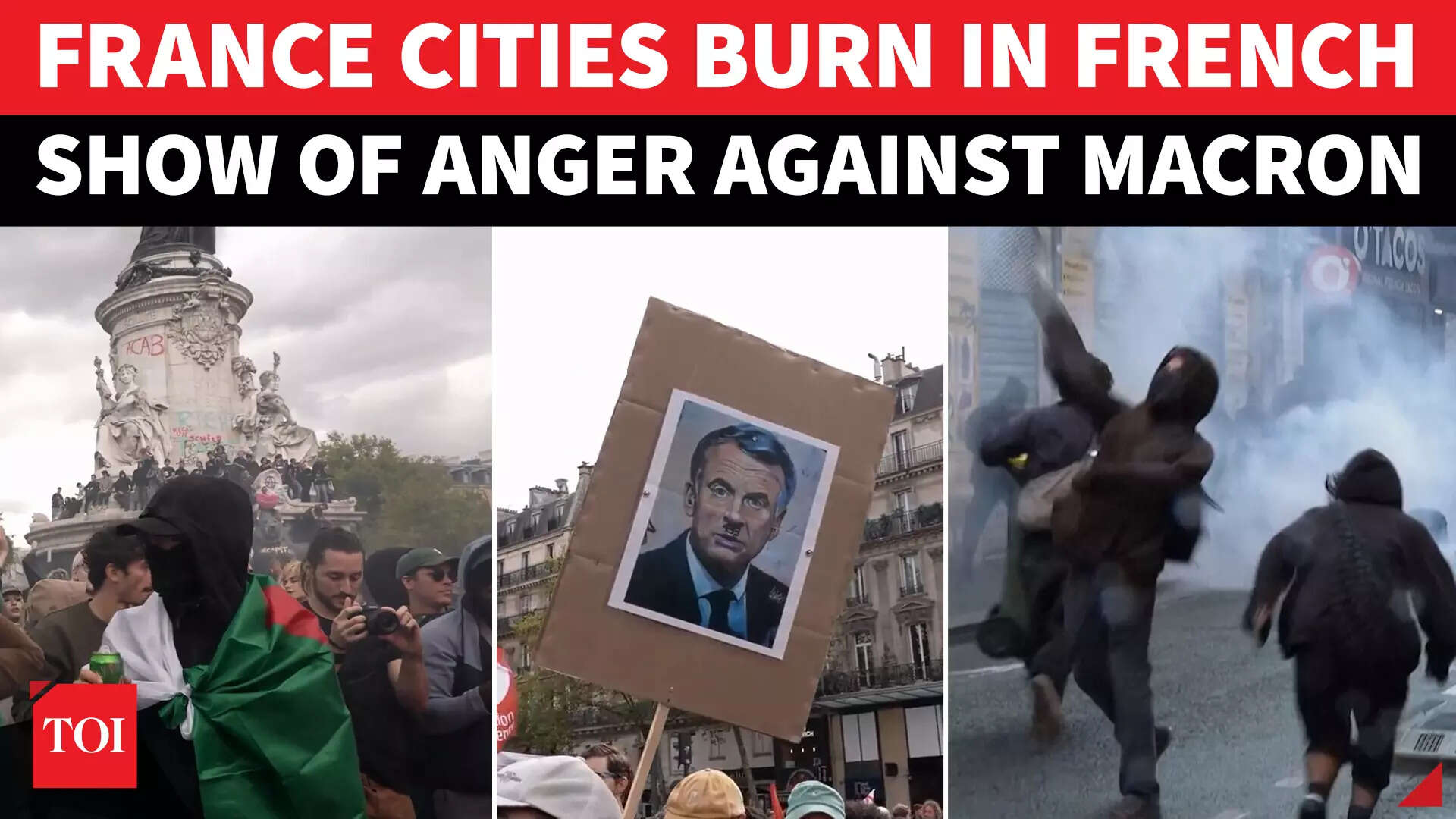 France Cities On Fire: Macron ‘Pays Huge Price’ With New PM; 200,000 ...