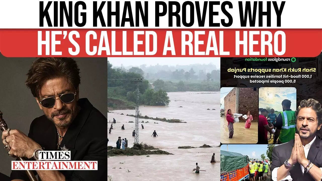 SRK’s 'Meer Foundation' sends relief kits to 1,500 flood-hit families ...