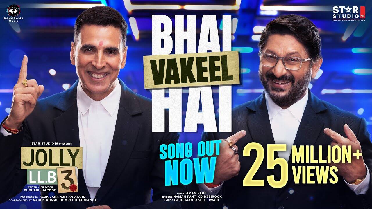 Jolly LLB 3 | Song - Bhai Vakeel Hai