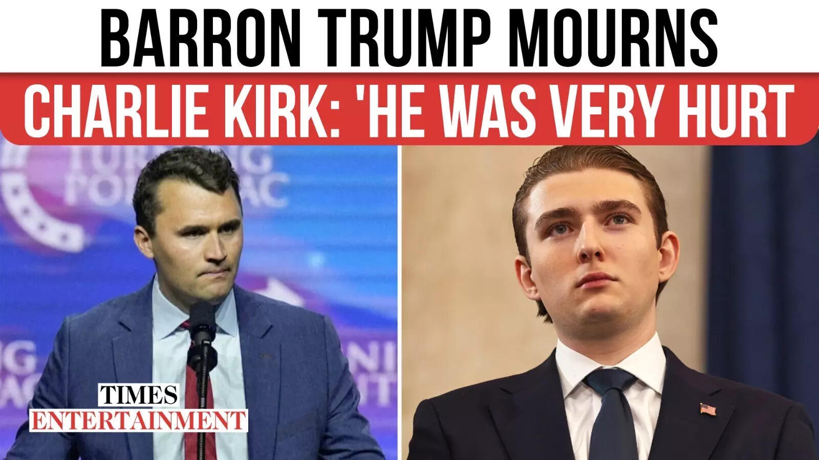 Barron Trump’s Admiration for Charlie Kirk: Prez Recalls Son’s ...