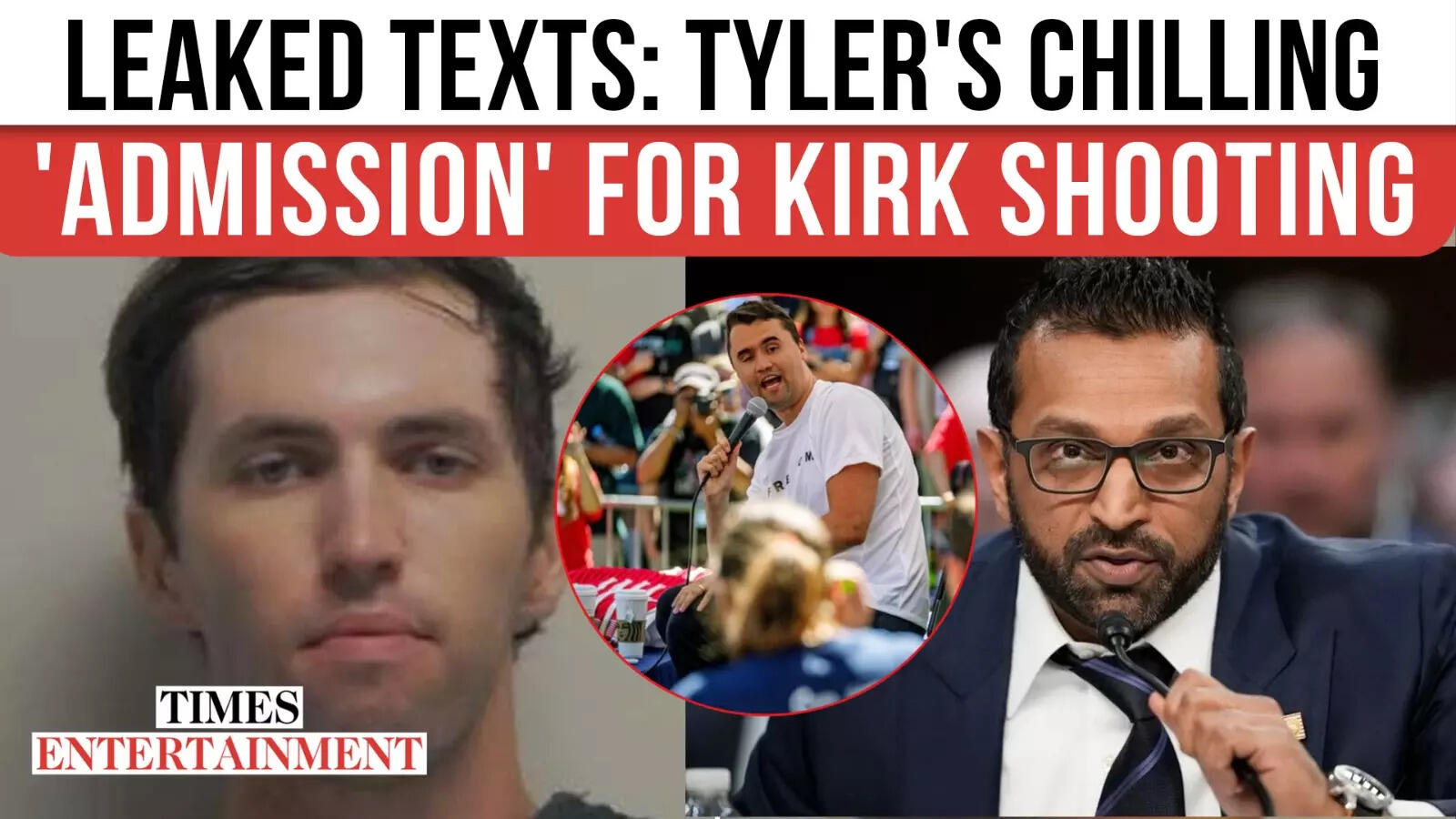 FBI Confirms Tyler Robinson Admitted To Shooting Charlie Kirk, Texts Suggest Motive
