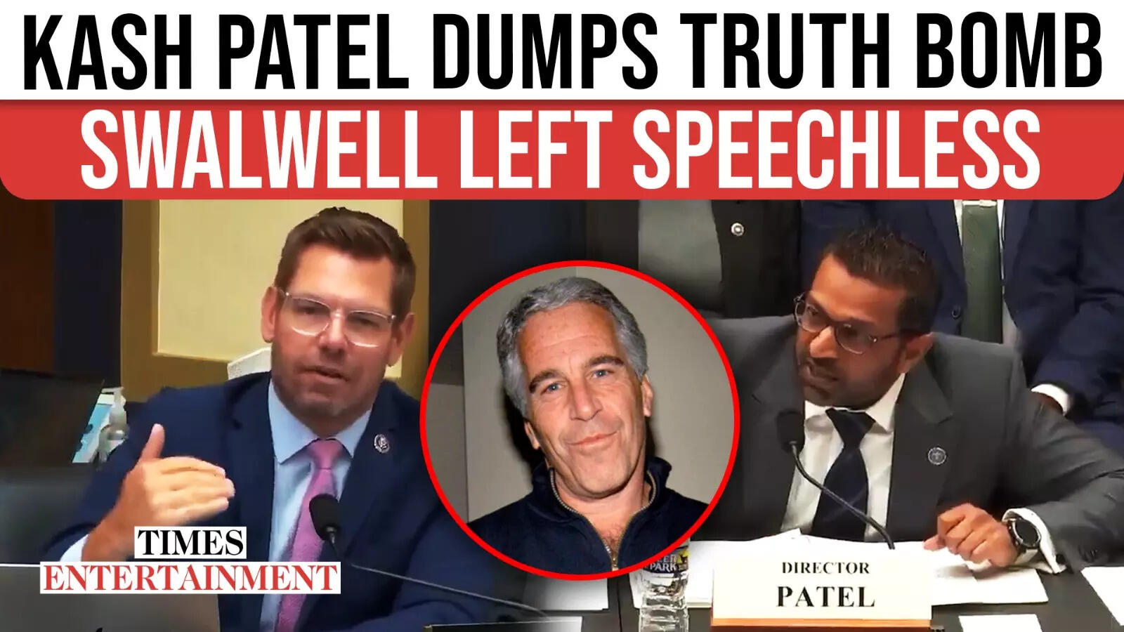 Swalwell SHUT DOWN: Kash Patel Destroys Swalwell in Brutal Epstein ...