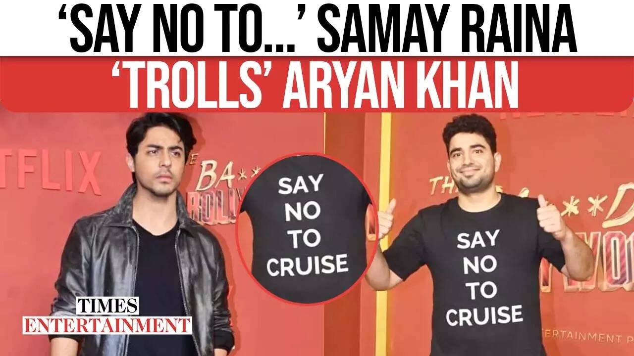 Samay Raina’s 'Say No To Cruise' T-shirt Sparks Aryan Khan Drug Case Chatter Online