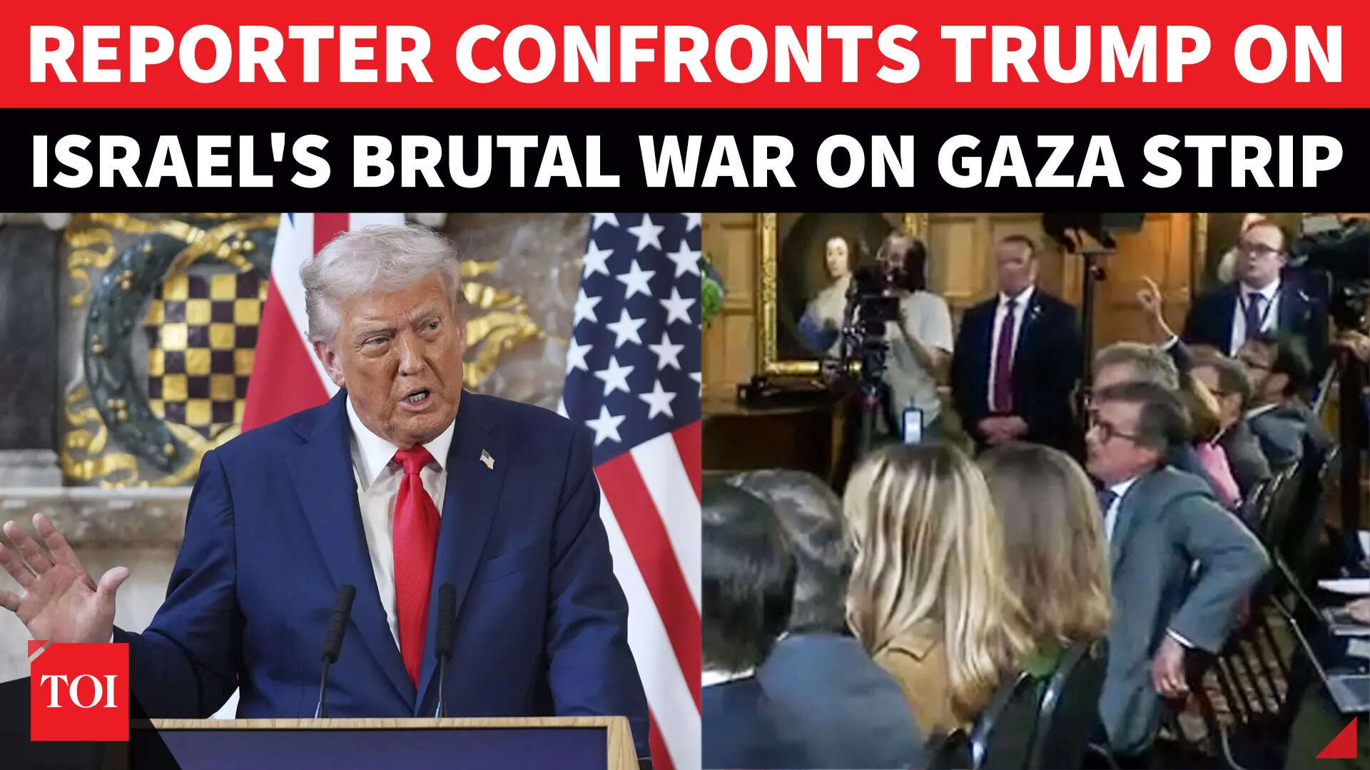 'No, You Tell Me': Trump EXPLODES On Reporter In Wild Clash; Starmer ...