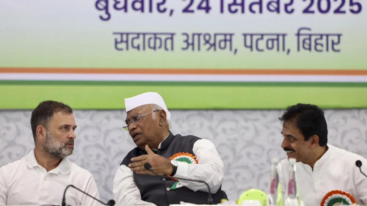 Bihar elections: CWC meeting in Patna; Congress chalks out roadmap ...
