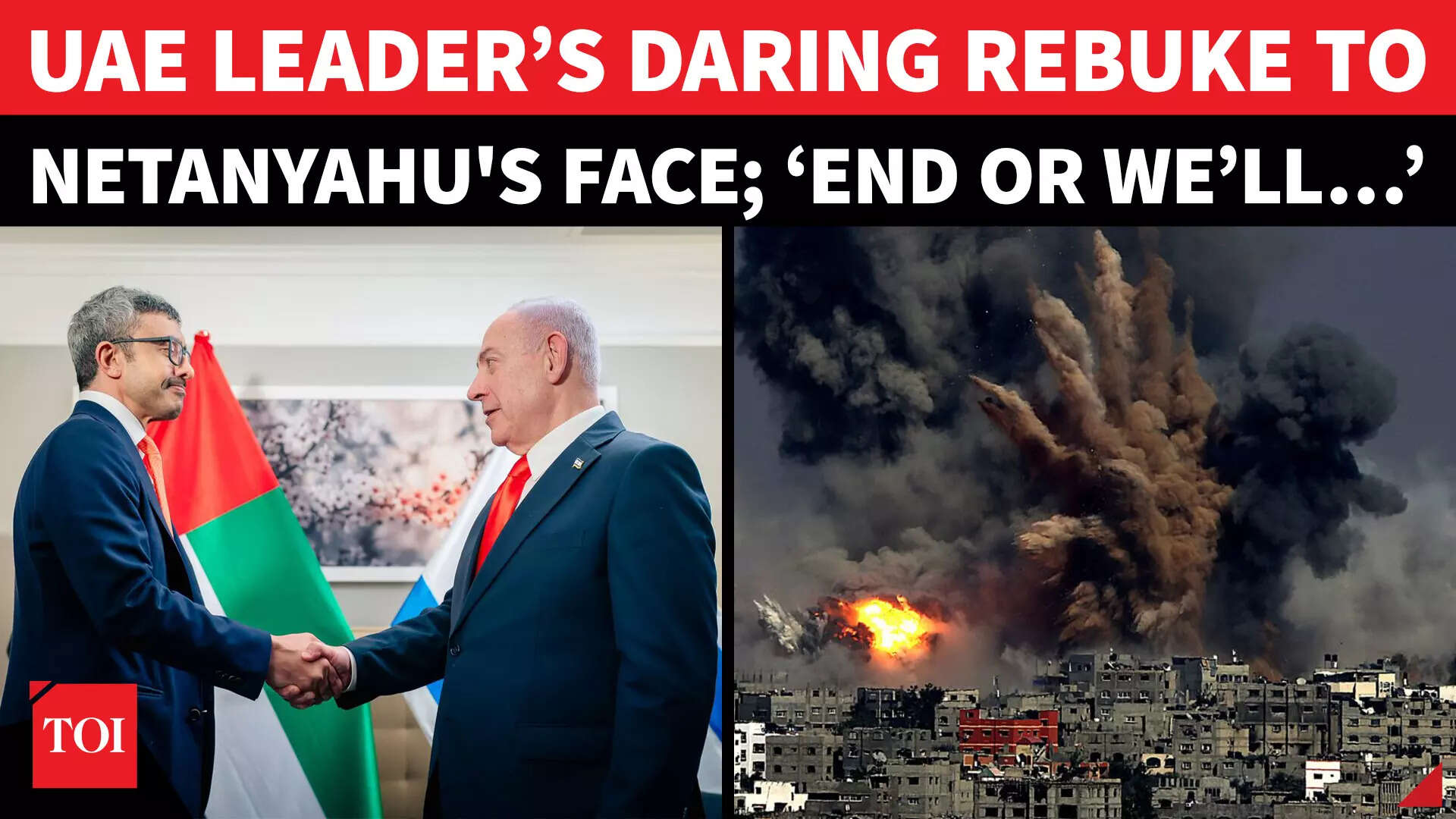 UAE’s Bold Warning To Netanyahu After Trump Draws Red Line On West Bank ...