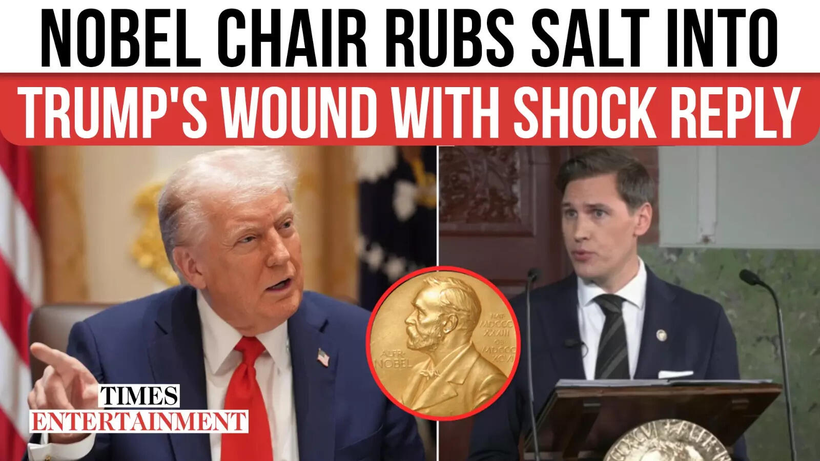 Nobel Chair Reveals Why Trump Did Not Win Peace Prize 2025; 'We Have ...