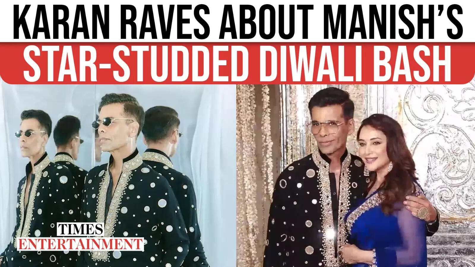 Diwali Delight! Karan Johar Shares Love For Manish Malhotra’s Celebrity Bash