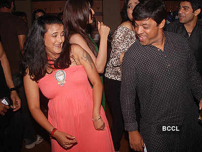 Smita Singh with director Mohit Jha during 100th episode completion ...
