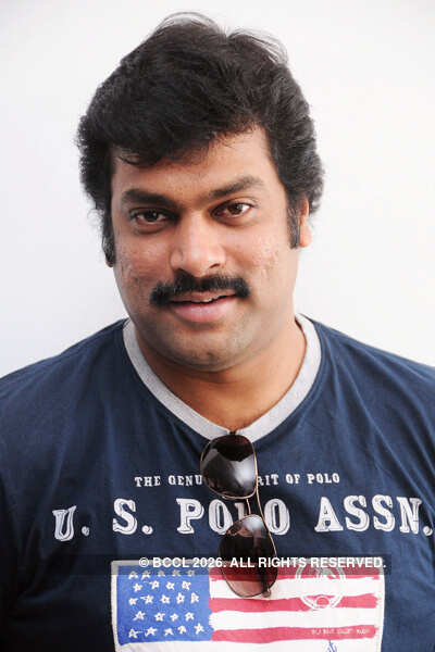 Actor Harsha Vardhan poses for photogs during his recent visit to the city