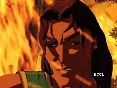 A still form an animation movie 'Arjun: The Warrior Prince'.